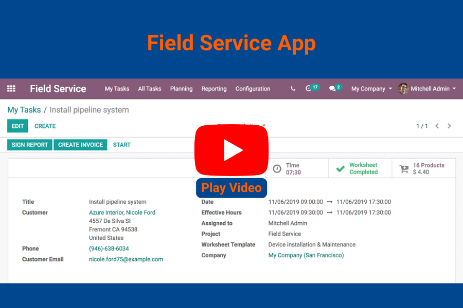 OdooService | Beaver Hub